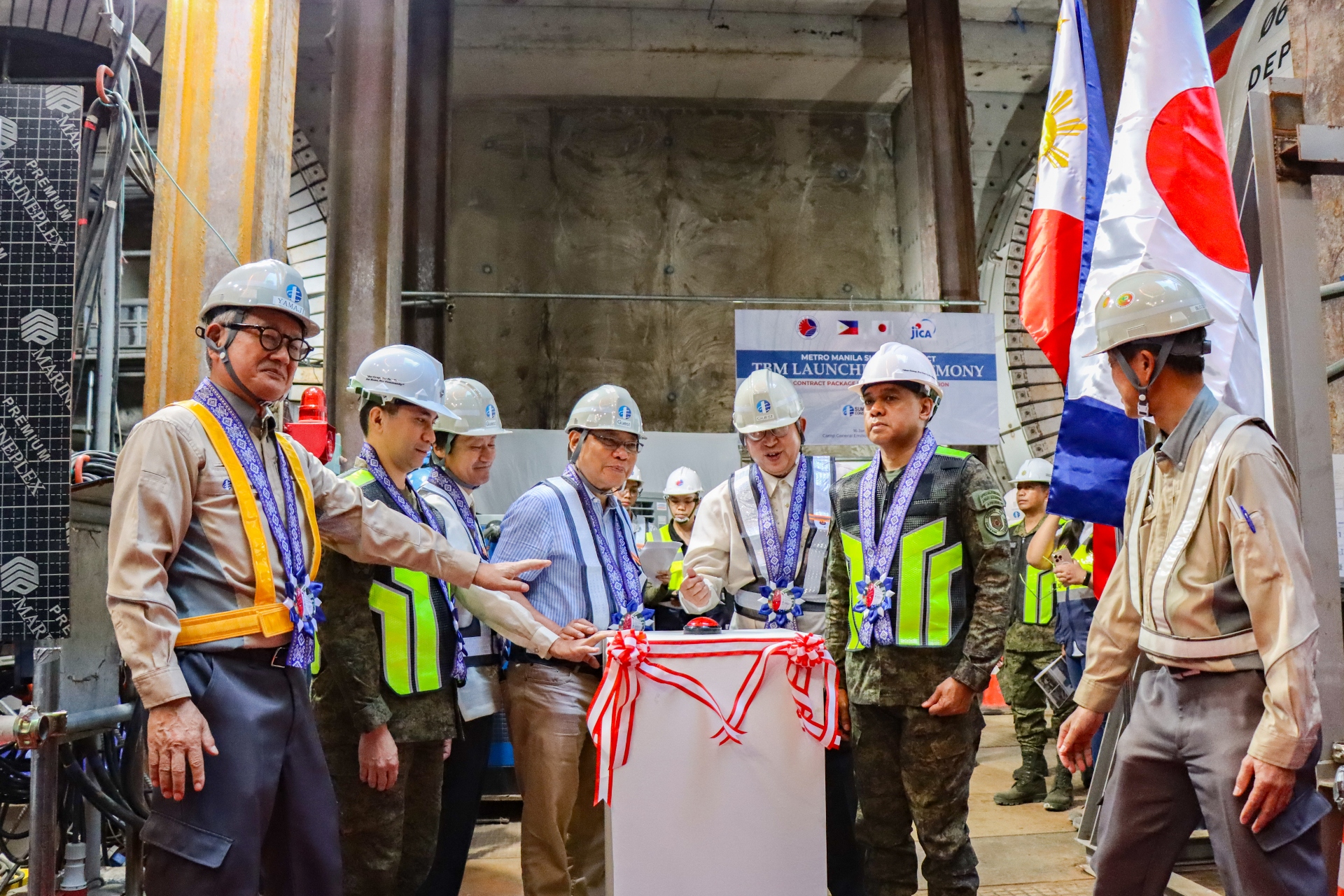 MMSP-CP103 First TBM Launching Ceremony – SUMITOMO MITSUI CONSTRUCTION ...