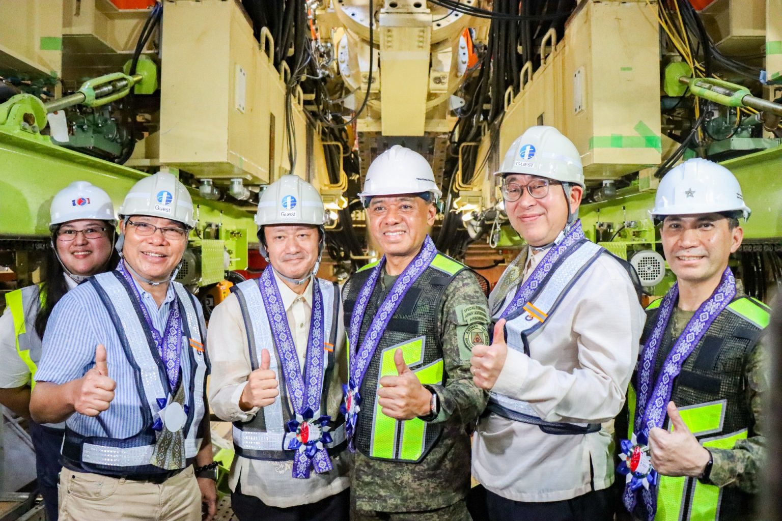 MMSP-CP103 First TBM Launching Ceremony – SUMITOMO MITSUI CONSTRUCTION ...