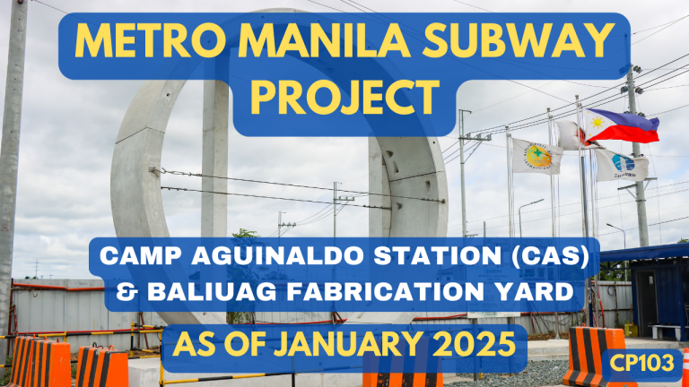 Metro Manila Subway Project (MMSP-CP103) Progress Video as of January ...