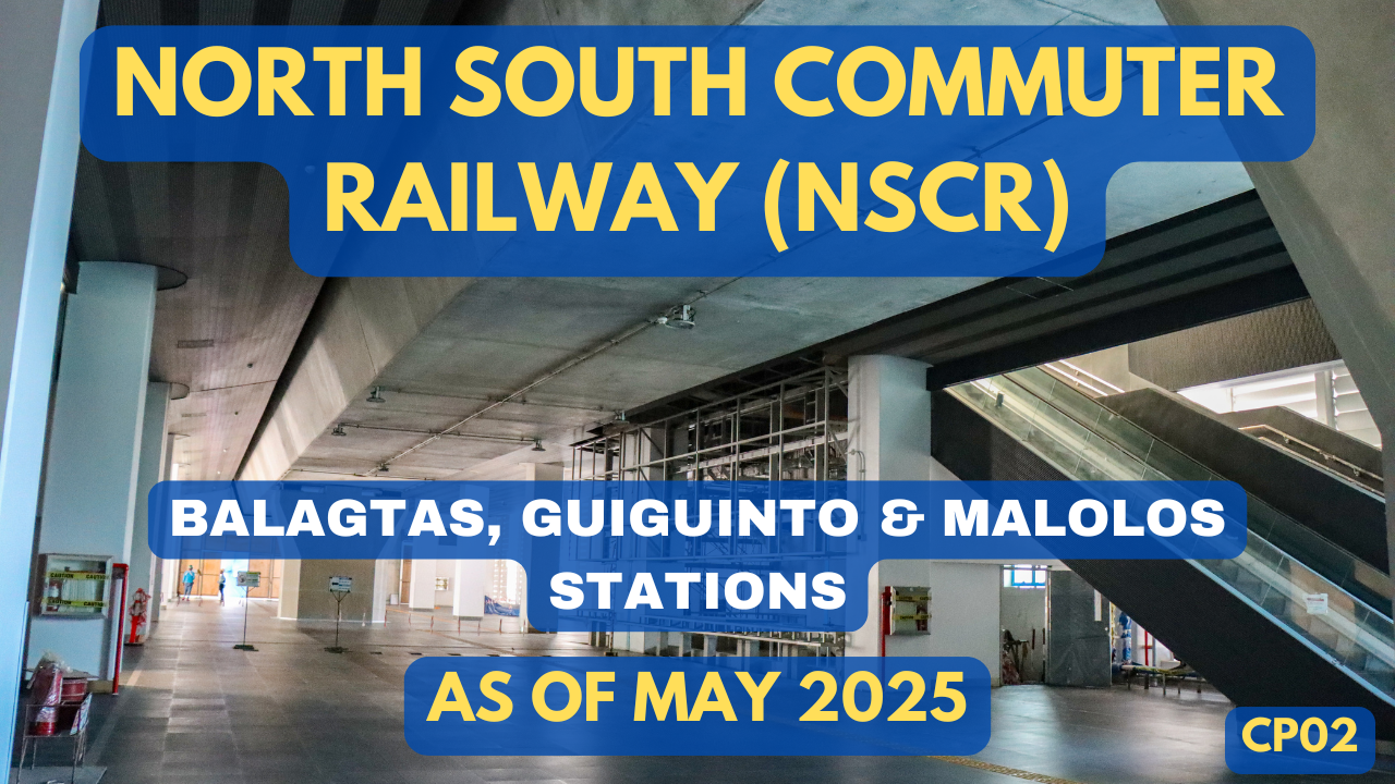 North South Commuter Railway – NSCR-CP02 Aerial Video of Alignment and ...