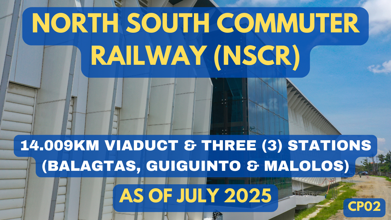 North South Commuter Railway – NSCR-CP02 Aerial Video of Alignment and ...